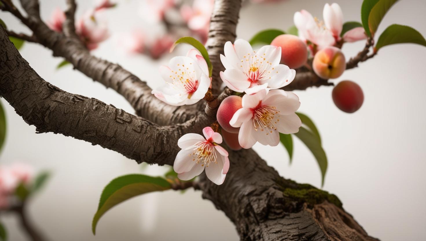 Grow Your Bonsai Peach Tree at Home-Bonsai Craft