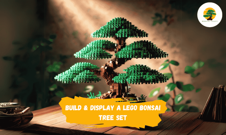 Build & Display a LEGO Bonsai Tree Set - Bonsai Craft